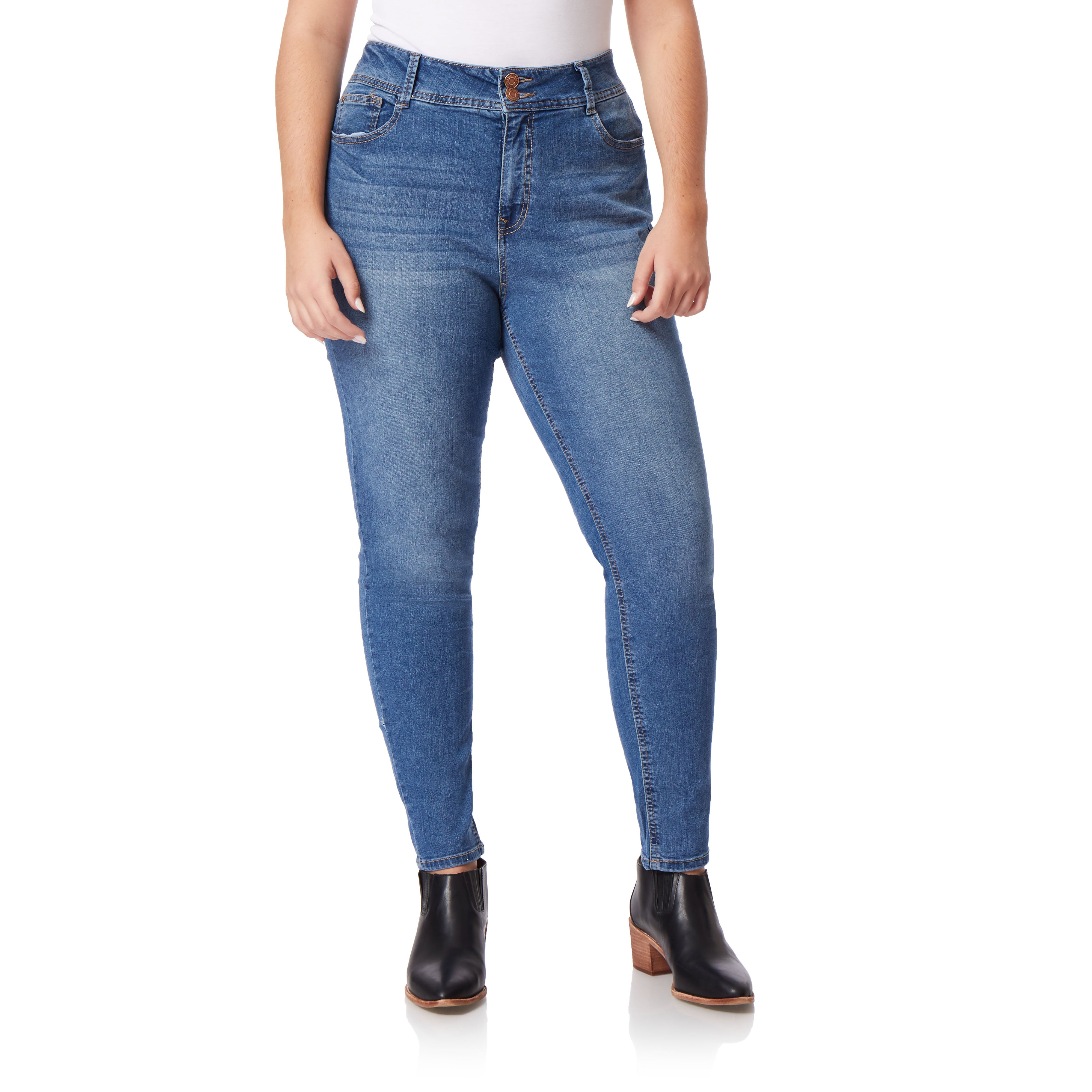 Curvy Skinny Jeans (Plus) – Angels Jeans